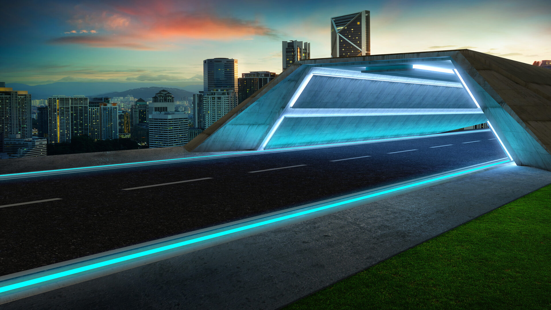 Light-Emitting Cement - Apeiron Construction